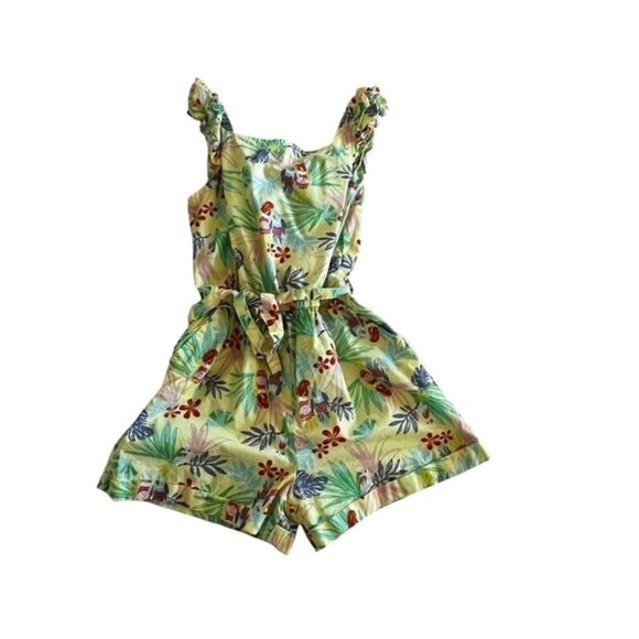Peek | Bottoms | Peek Girls Tropical Parrots Romper Size 67 | Poshmark